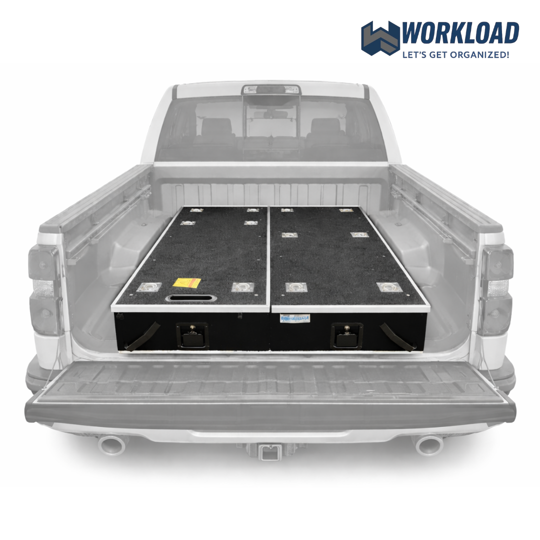 FleetPro Dual Roll-Out System 𝐒𝐊𝐔 #𝐖𝐋-𝟎𝟎𝟐-𝐁𝐋𝐂𝐊𝐌 – Workload Upfit Equipment